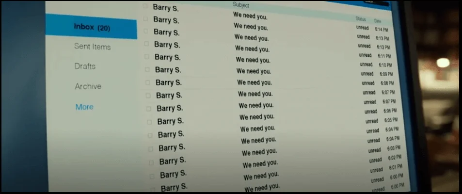 How Emails In Movies Move The Story, Make Us Scared, And Make Us Laugh