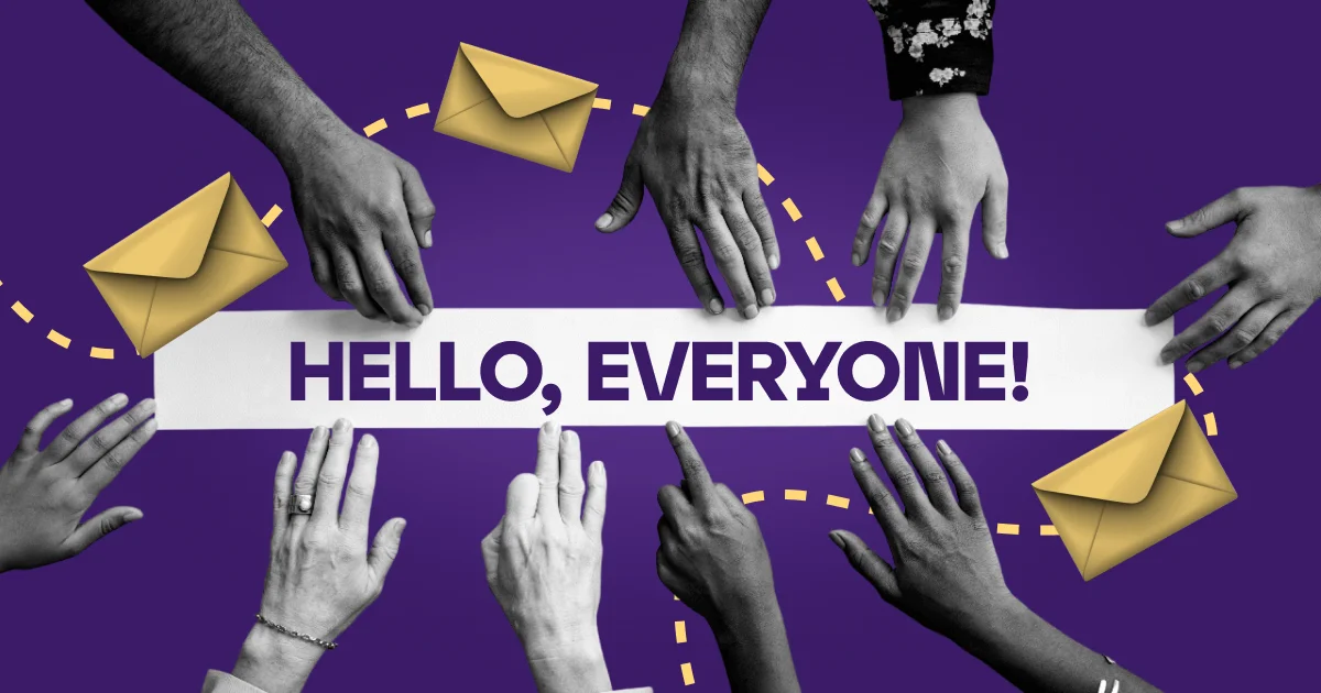 How To Address Multiple People in an Email